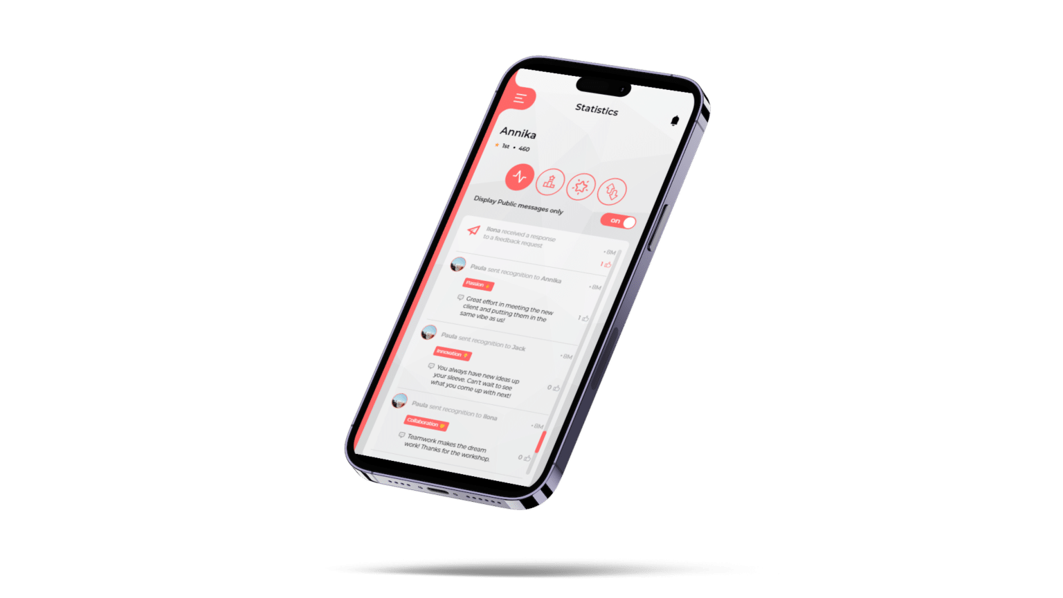 Peer-to-Peer Recognition Platform to Build a Culture of Inspiration - Peero